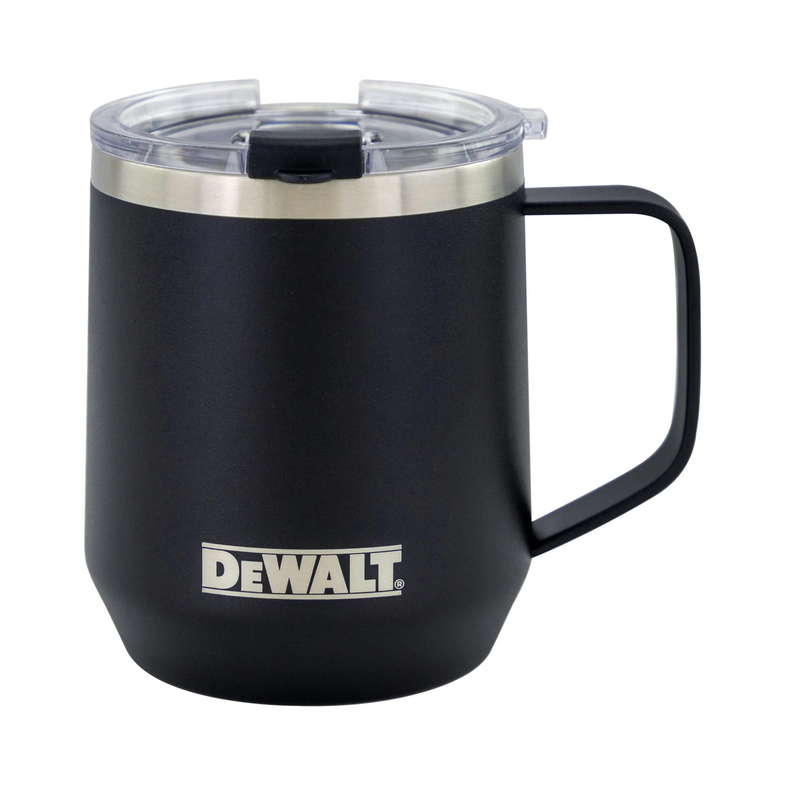 DEWALT DXCCMBS - Logo Coffee Mug, Insulated Black Stainless Steel ...
